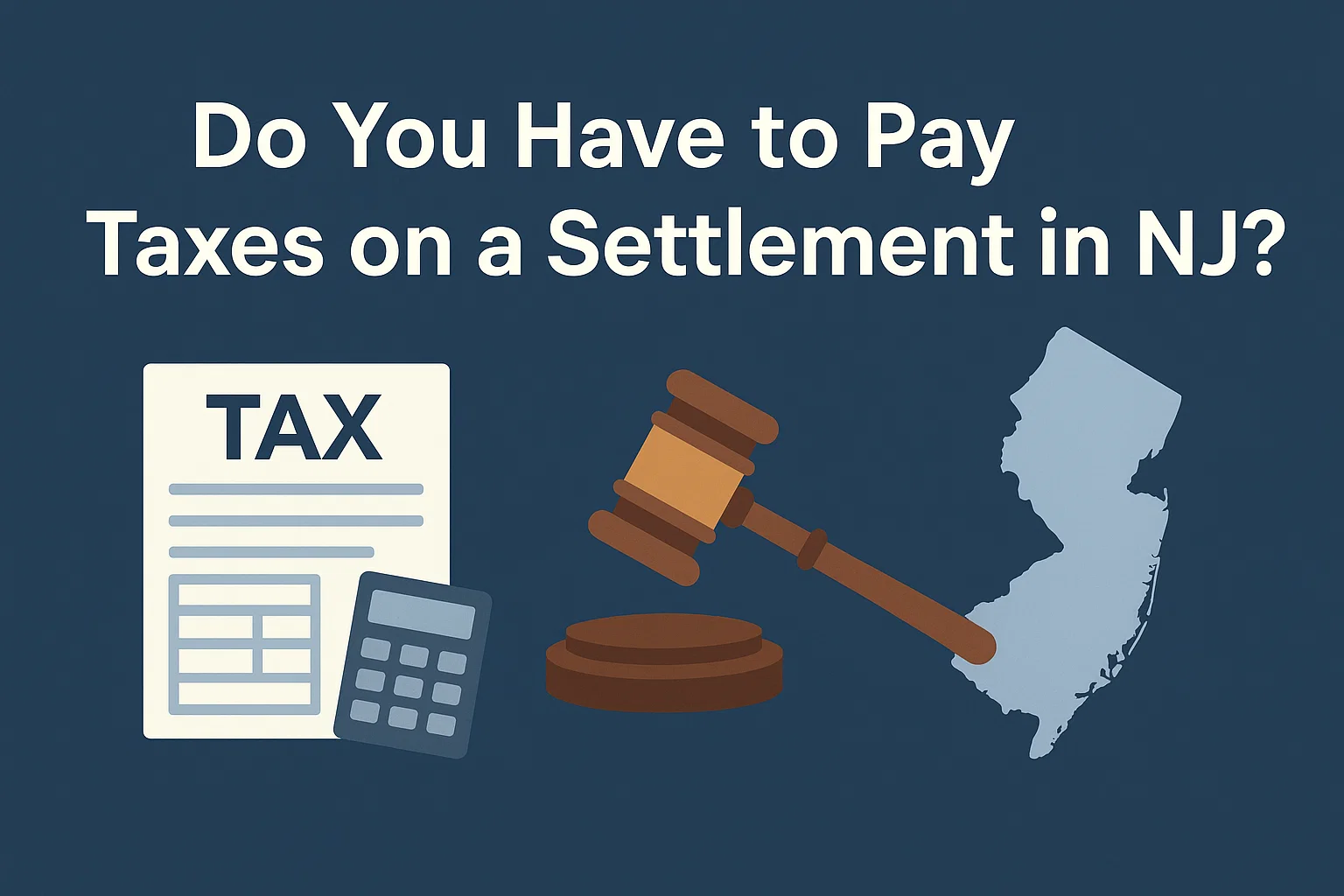 Do You Have to Pay Taxes on a Settlement in NJ?